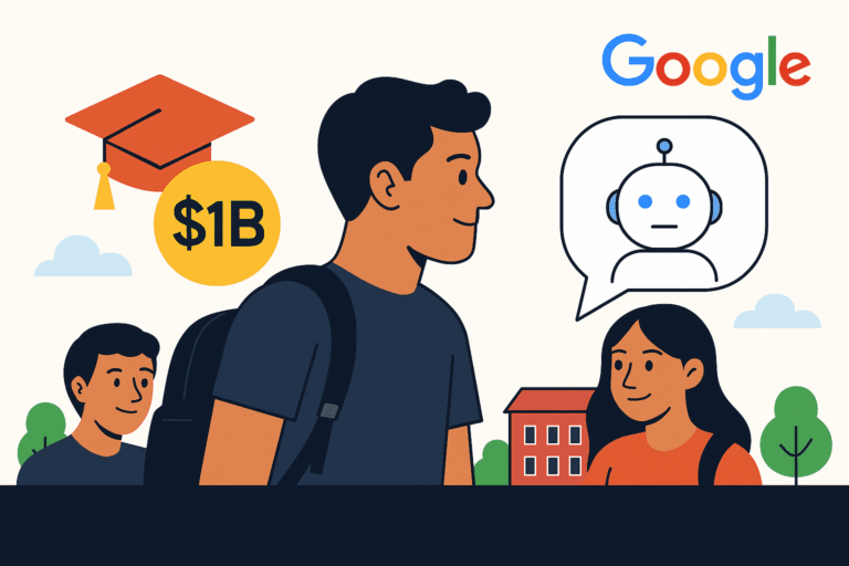 Google Announces Free AI for College Students, $1 Billion in Funding in ...