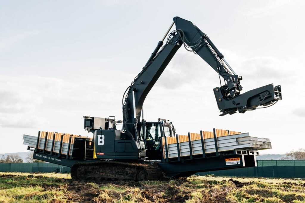 Blattner and Built Robotics Announce Contract for Solar Construction Robots