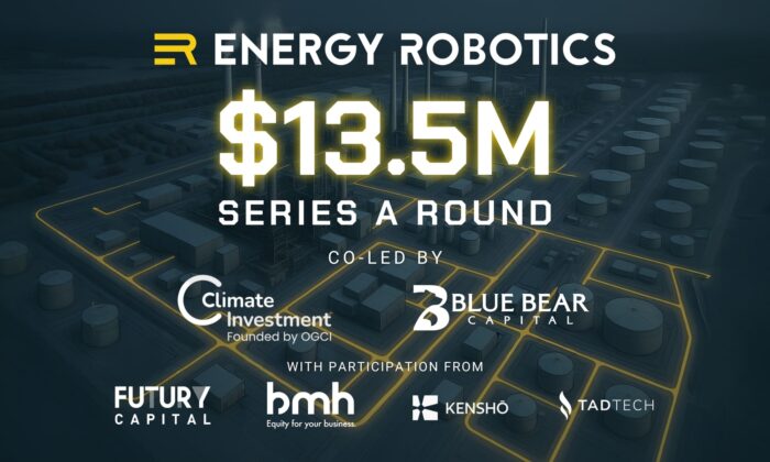 Energy Robotics Secures $13.5 Million Series A Funding