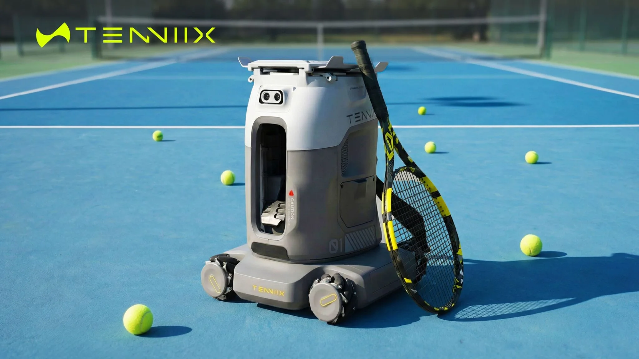 Tenniix Unveils Vision-Based AI Tennis Robot at CES 2026